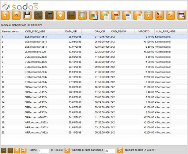 Sadas Engine si arricchisce di una nuova funzionalità: il mascheramento dinamico dei dati ...
